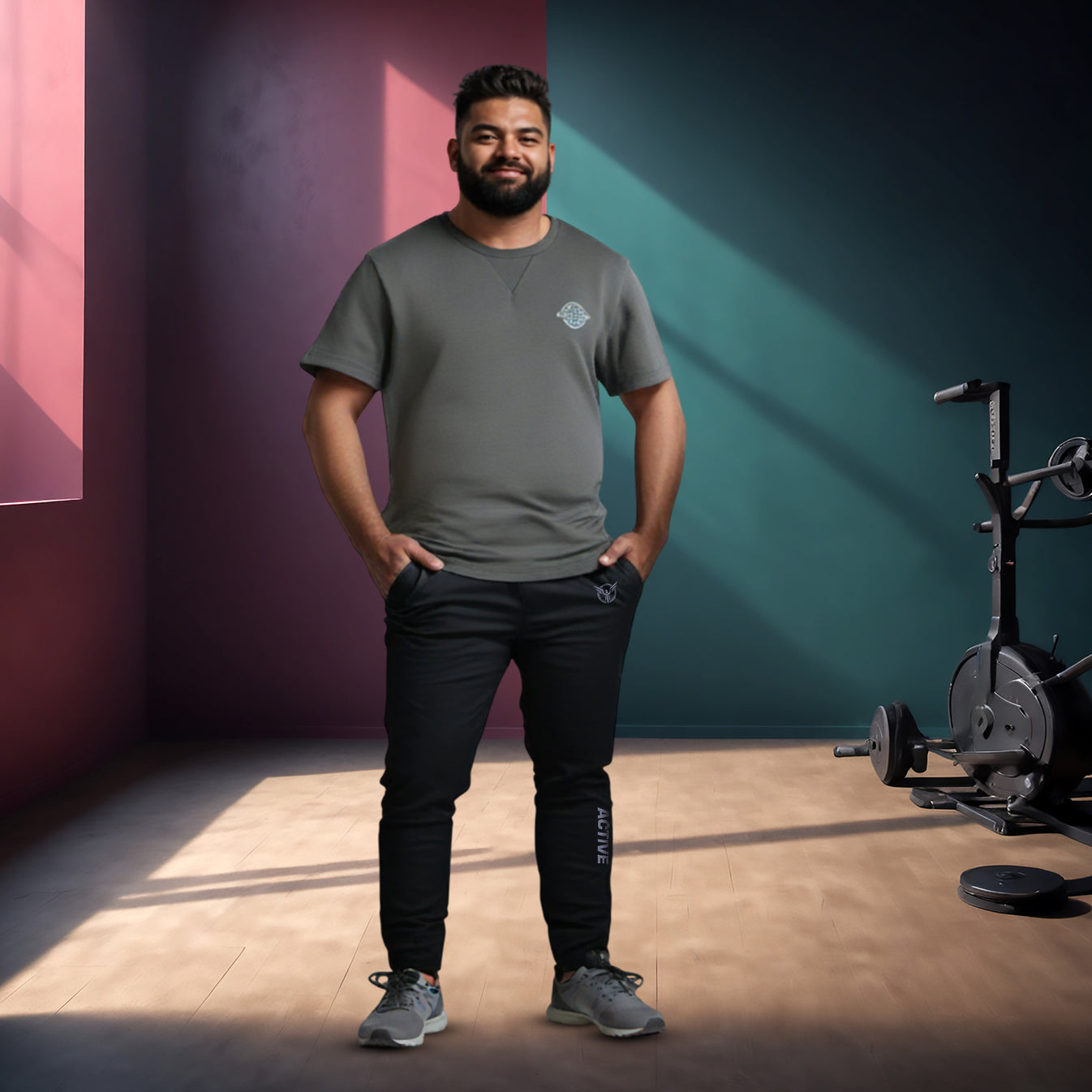 Shop Mens Performance Big Size Track Pants Online in India